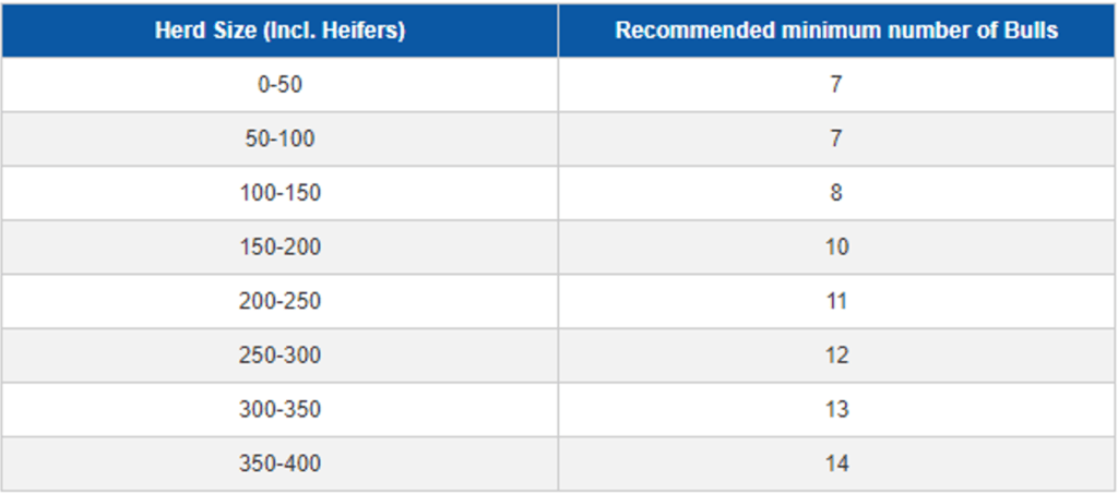Bull Selection Targets for the 2021 Dairy Breeding Season - ICBF