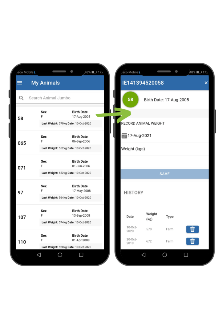 Weight recording made easy! - ICBF